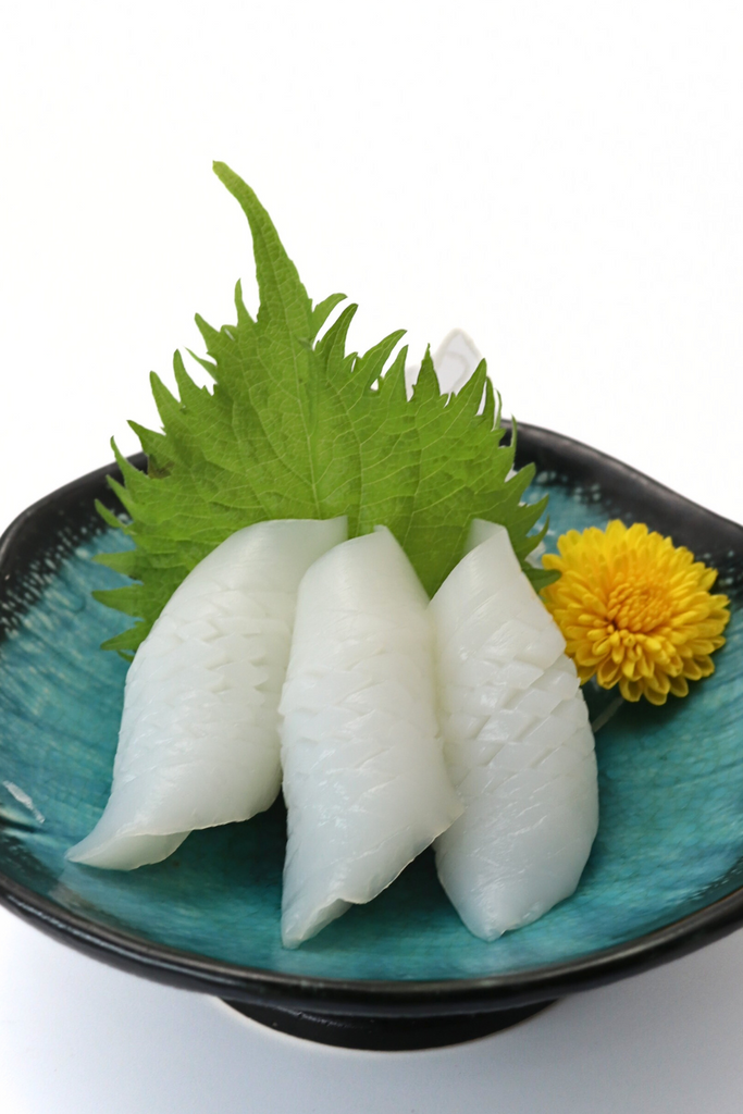 Ika Sushi Japanese Cuisine Ika Sushi Stock Photo Download Image Now
