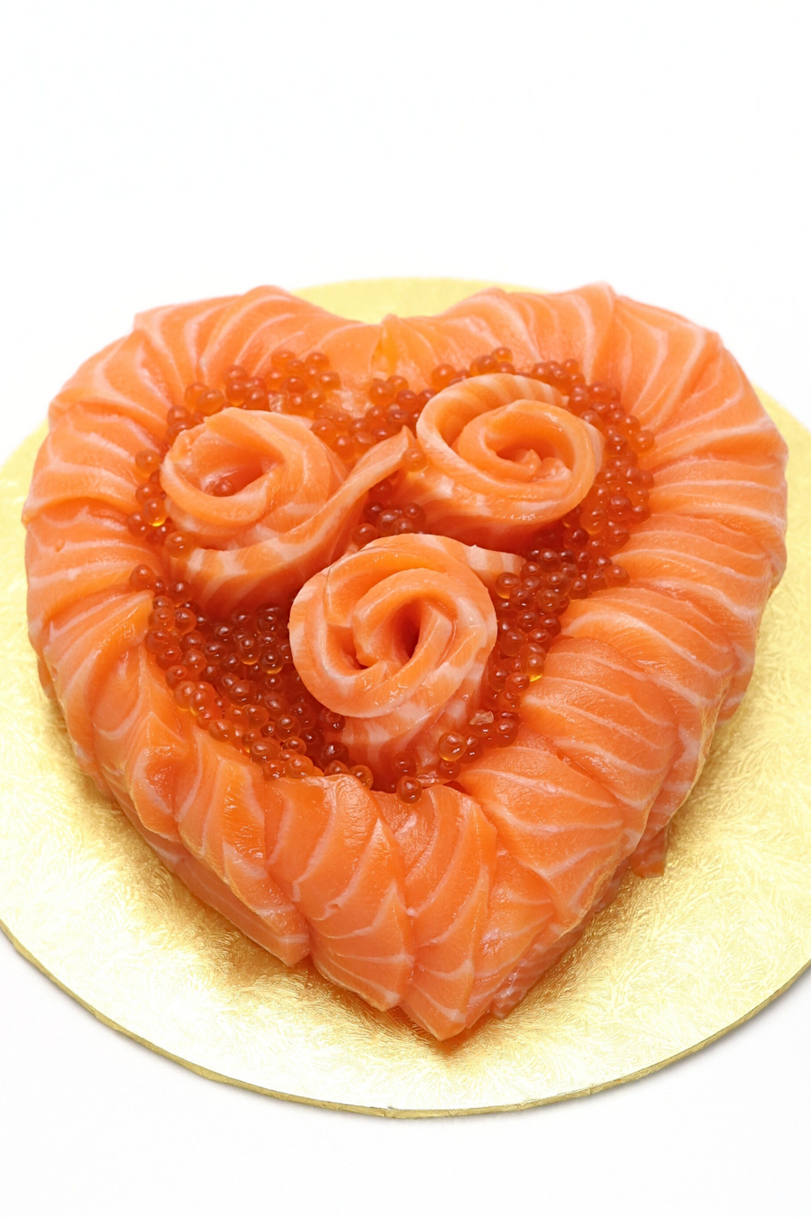 Love Shaped Salmon Sushi Cake – Mita Sushi